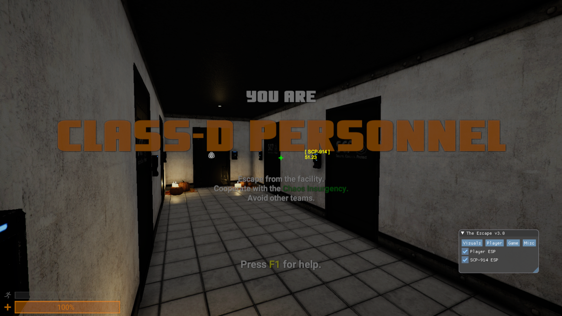 SCP: Secret Labaratory Cheat :: Player ESP / SCP-914 ESP / GUI [v2 ...