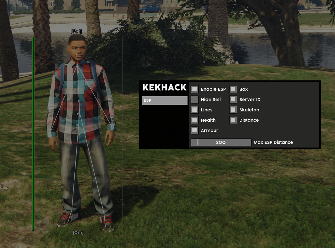 GTA V PC FiveM Mod Menu - ESP - Grand Theft Auto V - Alternatywne mody Online - CSHacked.pl ...