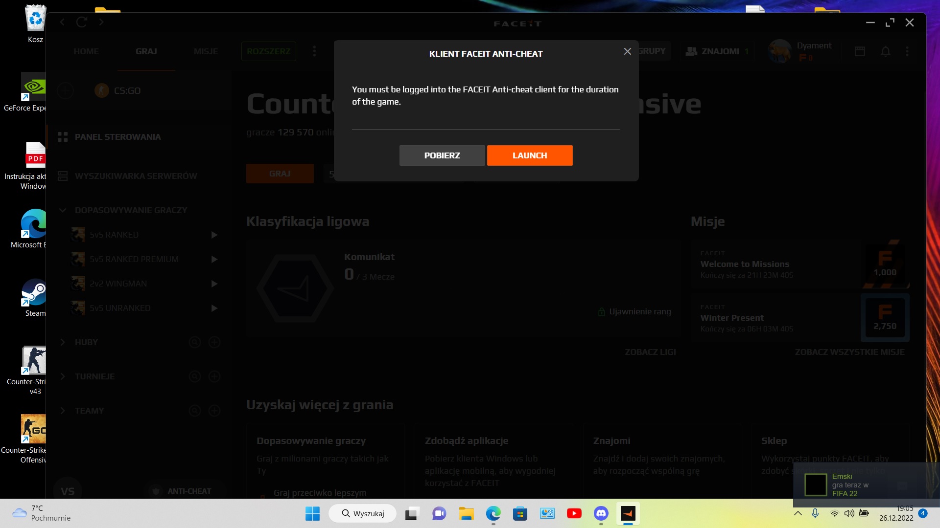 Faceit Secure Boot Needs To Be Enabled Counter Strike Dyskusje