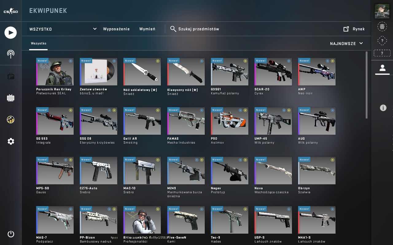 [Osiris] Skin Changer - Białe skiny - Konfiguracja cheatów - Gotowe ...