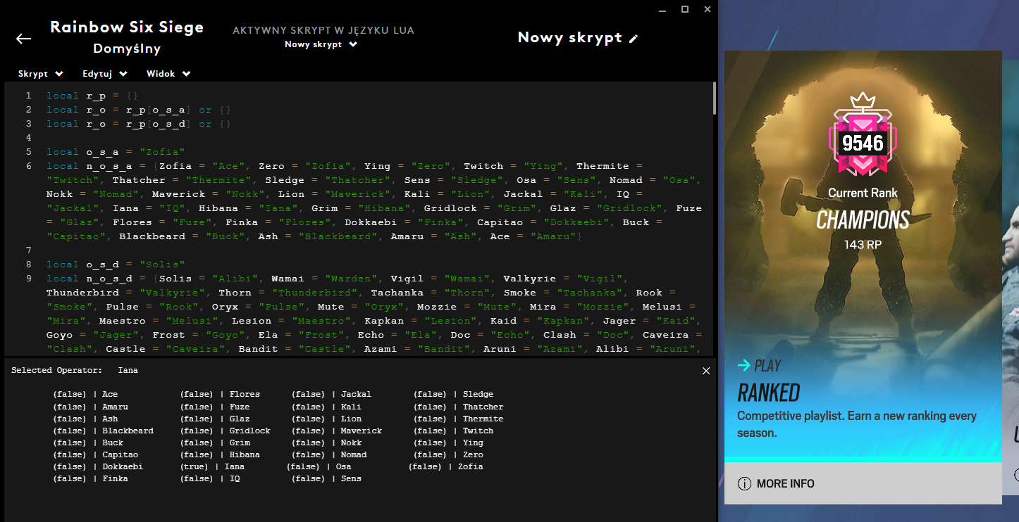 R6S LOGITECH NORECOIL - Rainbow Six Siege - CSHacked.pl - czity, bugi ...