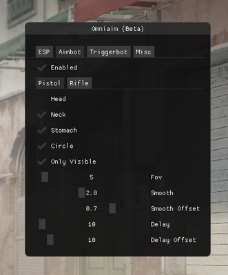 Omniaim CS2 EXTERNAL | ESP / AIM / TRIGGER / MISC - Counter-Strike 2 ...