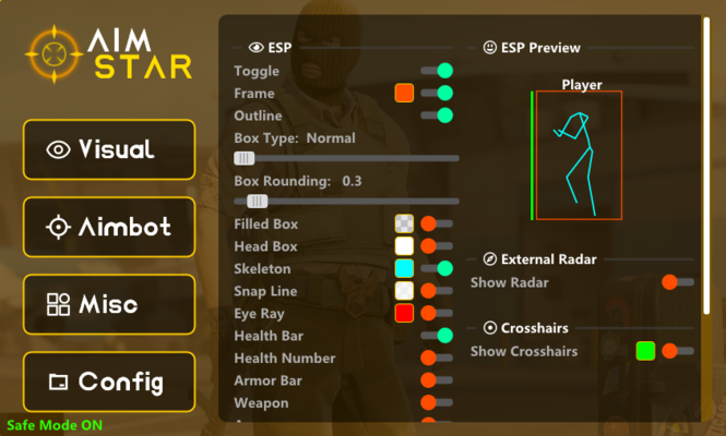 AimStar CS2 External | Aimbot / ESP / Misc - Counter-Strike 2 - CSHacked.pl - czity, bugi, hacki ...